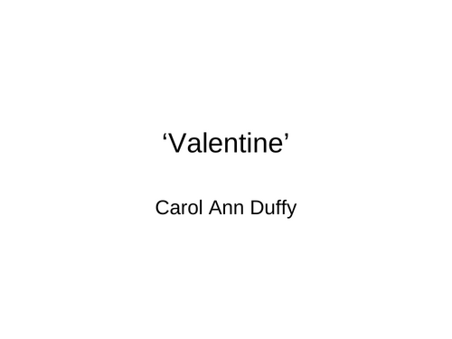 Duffy - Scottish Text poetry collection | Teaching Resources