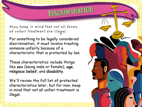 Protected Characteristics | Teaching Resources