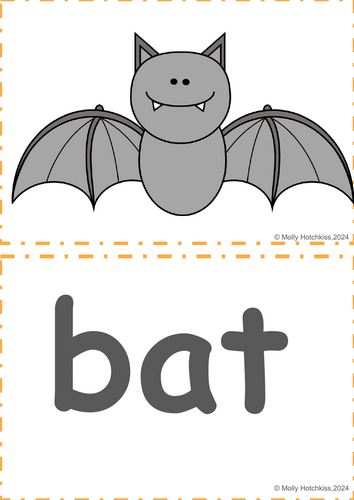 Phonics CVC word game intervention matching flashcards set 1 | Teaching ...