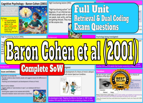 Baron Cohen et al 2001 CIE | Teaching Resources
