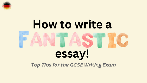 GCSE German Writing | Teaching Resources