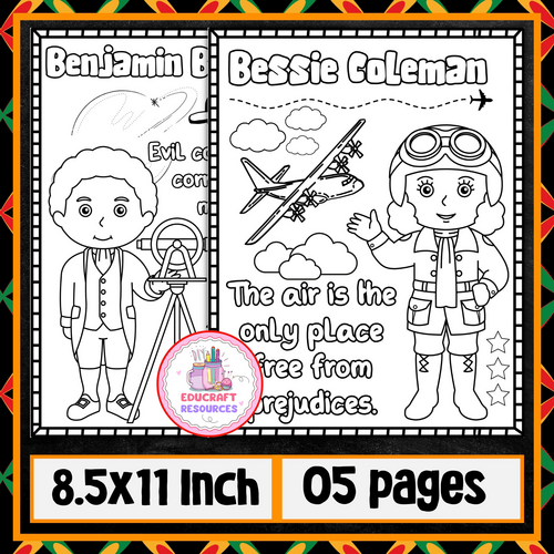 Black History Month Coloring Pages | Black History Month coloring ...