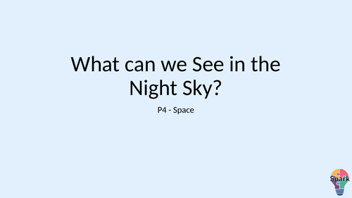 KS3 Introduction to Space: The Night Sky | Teaching Resources