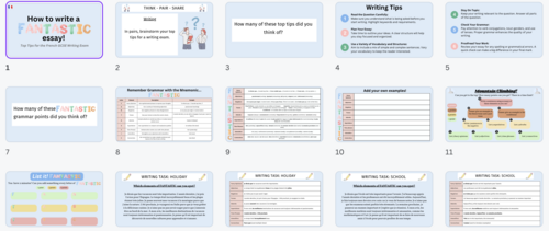 GCSE French Writing Exam | Teaching Resources