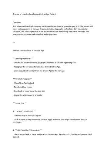 A collection of History Medium Term Plans | Teaching Resources