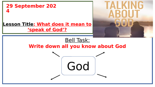 Speaking of God | Teaching Resources