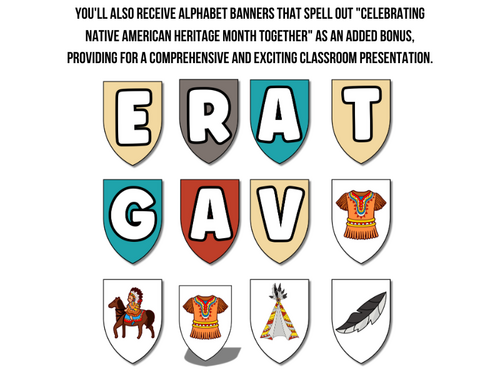 Native American Heritage Month Quotes Bulletin Board Set-37 ...