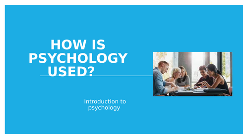Introduction to Psychology | Teaching Resources