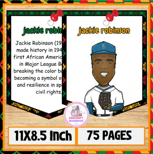 Black History Month Bulletin Board | famous Black leaders biography ...