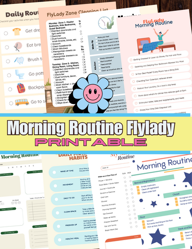 FlyLady Morning Routine Printable – Stay Organized with a Simple Daily ...
