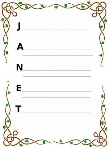 Acrostic poems KS1 | Teaching Resources