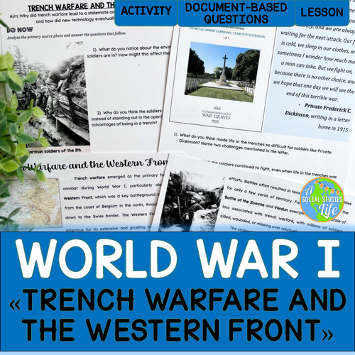 Trench Warfare and the Western Front | Teaching Resources