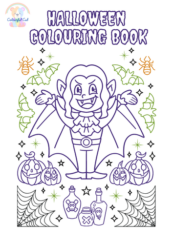 Children's Halloween Colouring Book | Teaching Resources