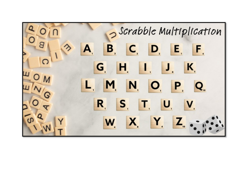 Y6 Multiplication Lesson (Multiplying 4-digits by 2-digits) - Scrabble ...