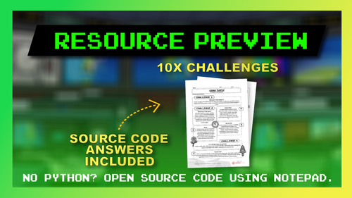 Turtle - Python Challenges | Teaching Resources Turtle - Python Challenges | Teaching Resources