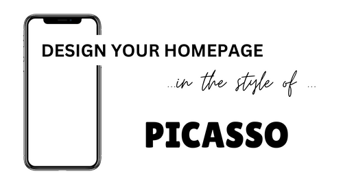 Cover Lesson Design Your Homepage Picasso Primary Secondary
