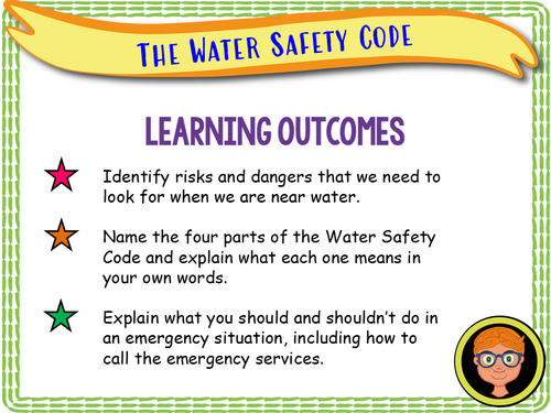 Water Safety Code Primary PSHE | Teaching Resources