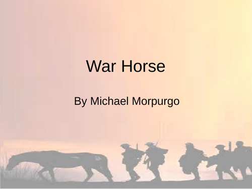 War Horse The Play yr 8 complete SOW and lessons | Teaching Resources