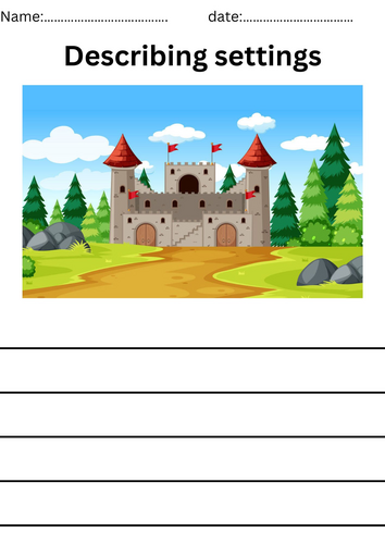 Describing activity | Teaching Resources