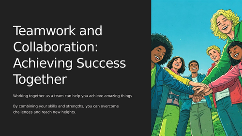 Assembly Series 3: Teamwork and Collaboration (Leadership) | Teaching ...