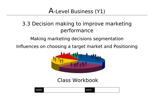 AQA A Level Business Unit 3 Marketing Complte Resource Pack | Teaching ... AQA A Level Business Unit 3 Marketing Complte Resource Pack | Teaching ...