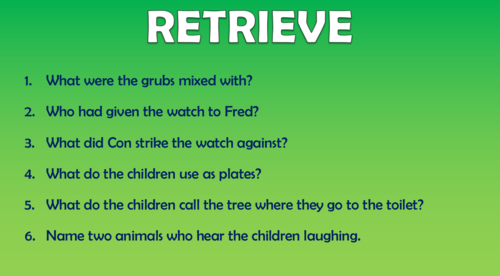 The Explorer - Chapters 5 to 7: 'Food (Almost)', 'Fire' and 'The Raft ...