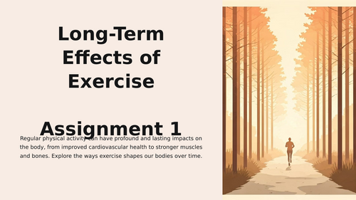 Physiology Of Fitness - Long Term Effects | Teaching Resources