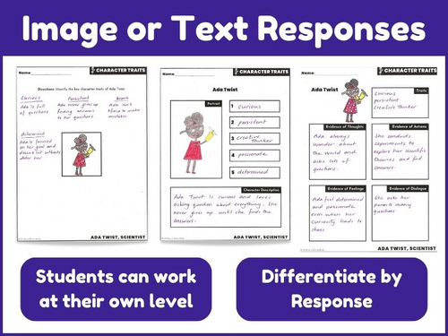 Ada Twist, Scientist Book Activities - Reading Comprehension and ...