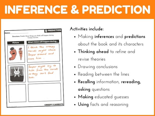 Creepy Carrots Book Activities - Aaron Reynolds Read-Aloud Literacy ...