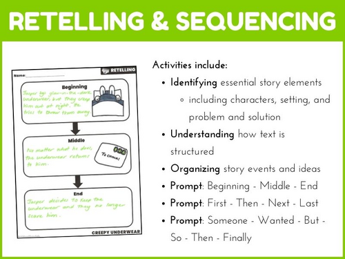 Creepy Pair of Underwear Activities Aaron Reynolds Reading Companion ...