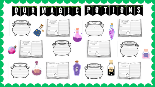 Halloween Instruction Writing - How to Make a Magic Potion | Teaching ...