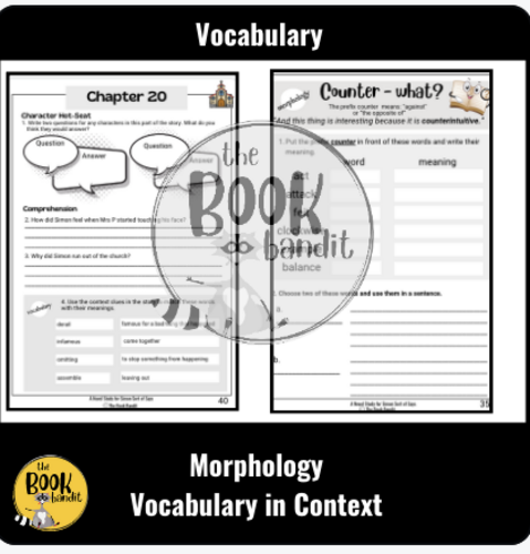 SIMON SORT OF SAYS NOVEL STUDY based on the book by Erin Bow | Teaching ...