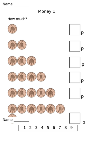 Money worksheets year 1 and 2 | Teaching Resources