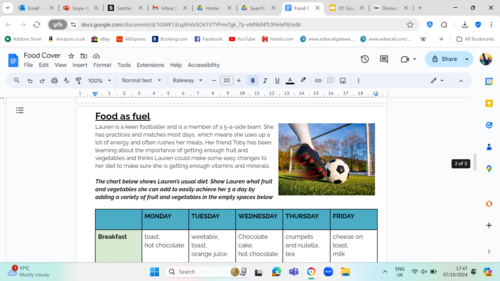 D & T Food Technology Hospitality & Catering Design Cooking cover ...