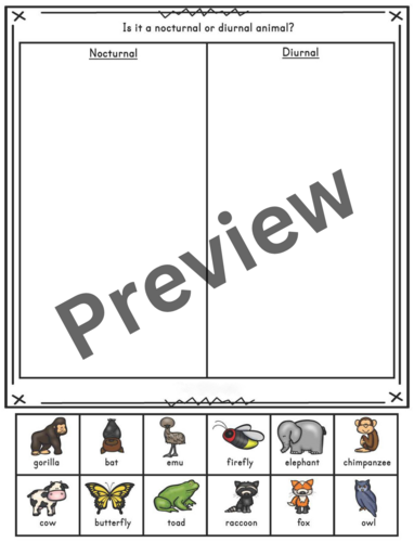 Animal Classification Cut and Paste Worksheets | Mammal, Bird ...