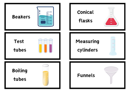 Lab/Science Equipment Labels | Teaching Resources