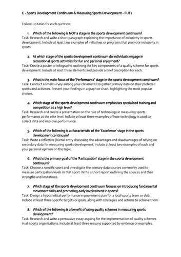 BTEC Level 3 Sport - Unit 19 Complete Package | Teaching Resources