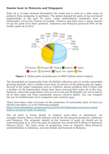 IB Geography Core Extension, Unit 6, Higher Level - Global Risk ...