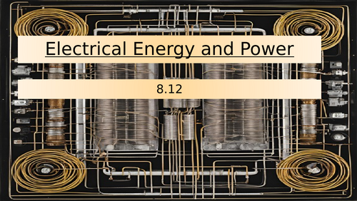 Chapter 8 - Electricity - Lesson Pack (Whole Unit) - IGCSE (CIE ...