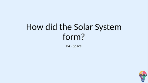 KS3 - Formation of the Solar System | Teaching Resources