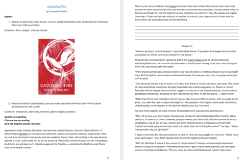 Literacy Fiction Extract Booklet Vol.2 | Teaching Resources