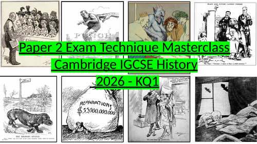 2026 IGCSE History Paper 2 Masterclass and Model Answers - KQ1 Treaty ...