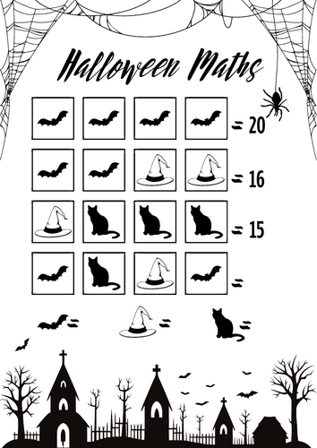 Halloween Maths Activity Pack | Teaching Resources