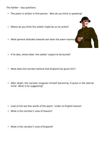 War Scheme - Poetry and non fiction tasks | Teaching Resources