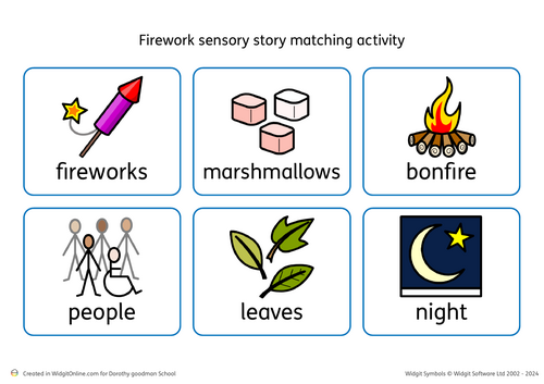 Firework Sensory Story | Teaching Resources