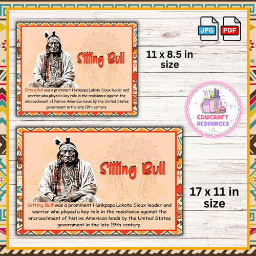 Native American Heritage Month Bulletin Board posters | 12 Iconic ...