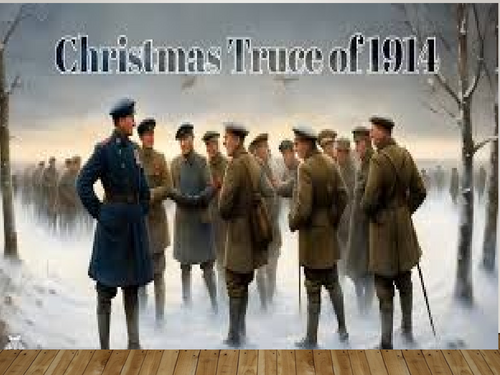 Outstanding World War 1 Christmas Truce Lesson - History & English ...