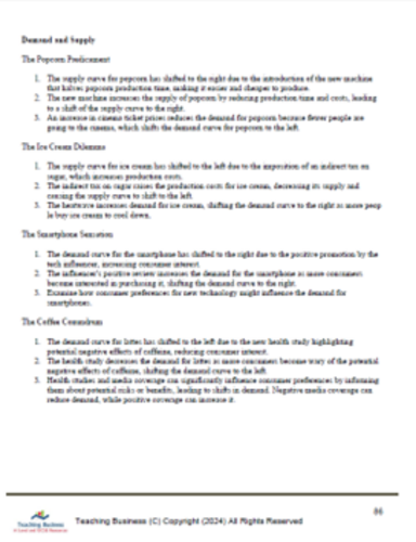 Edexcel Business Year 12 Calculation Workbook (SAMPLE COPY) | Teaching ...