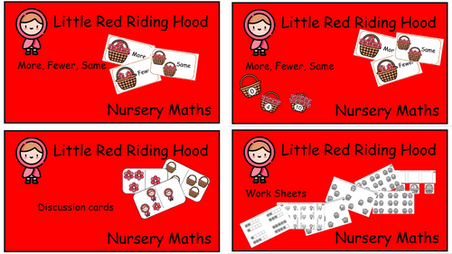 Little Red Riding Hood, More, Fewer, Less | Teaching Resources
