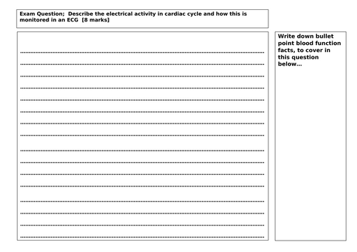 T-Level Health Core B anatomy & physiology revision activities ...